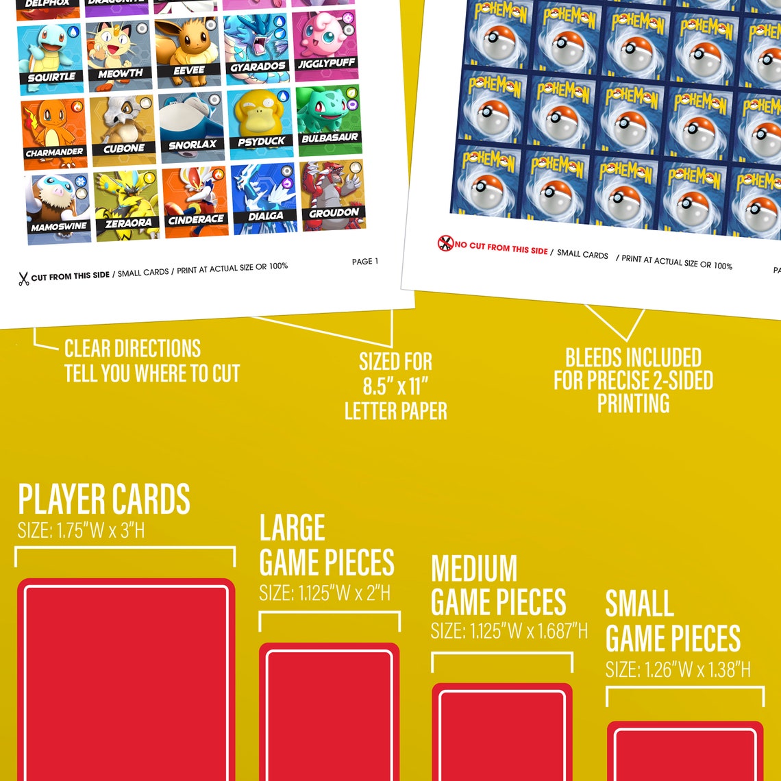 Pokemon Guessing Game Digital Download Pokemon Themed - Etsy Canada