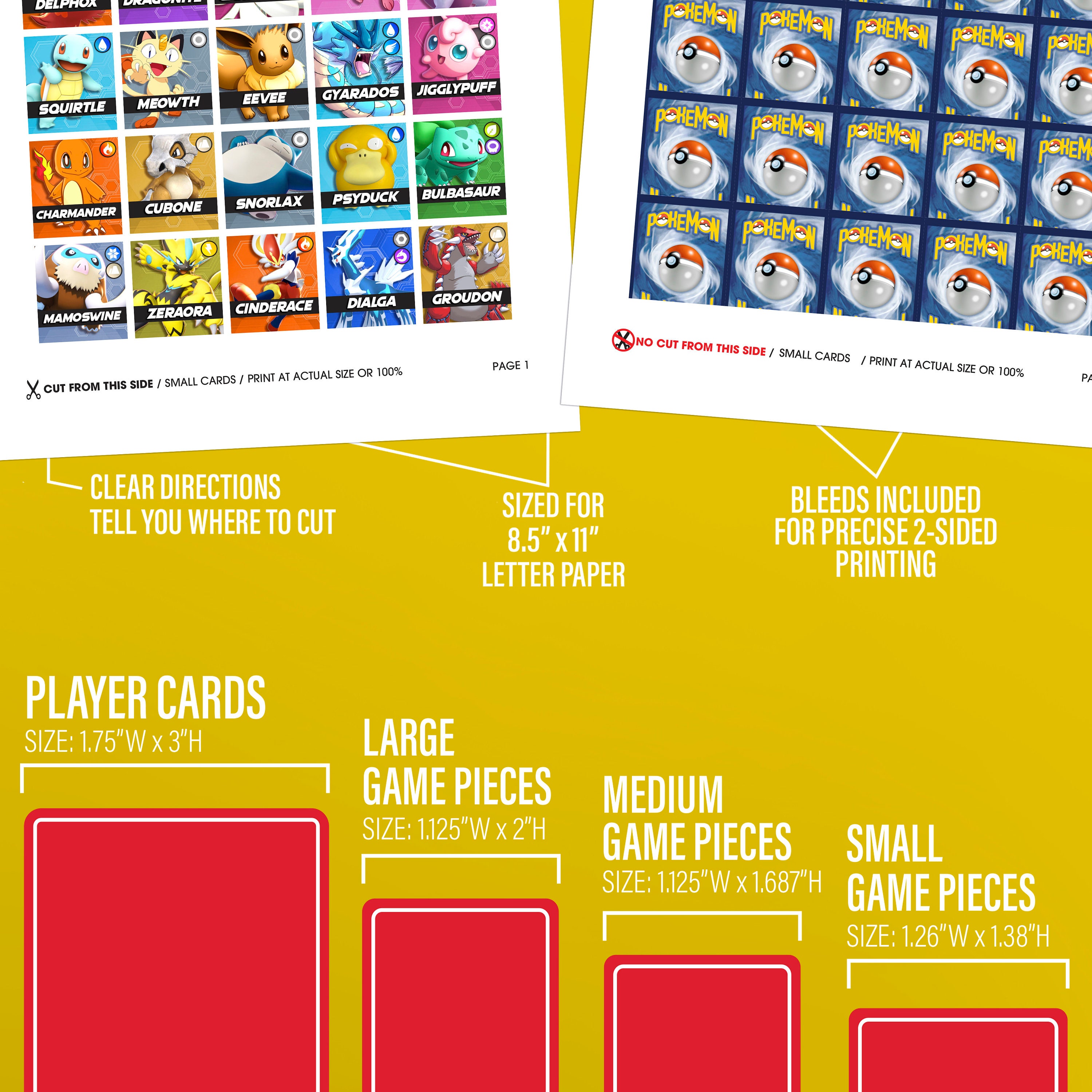 Pokemon Guessing Game Digital Download Pokemon Themed - Etsy