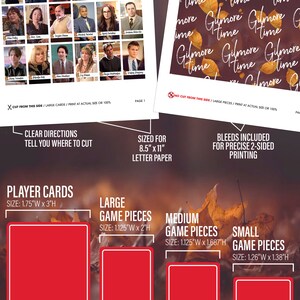 Gilmore Time Guessing Game | Digital Download | Gilmore Themed Cards ...