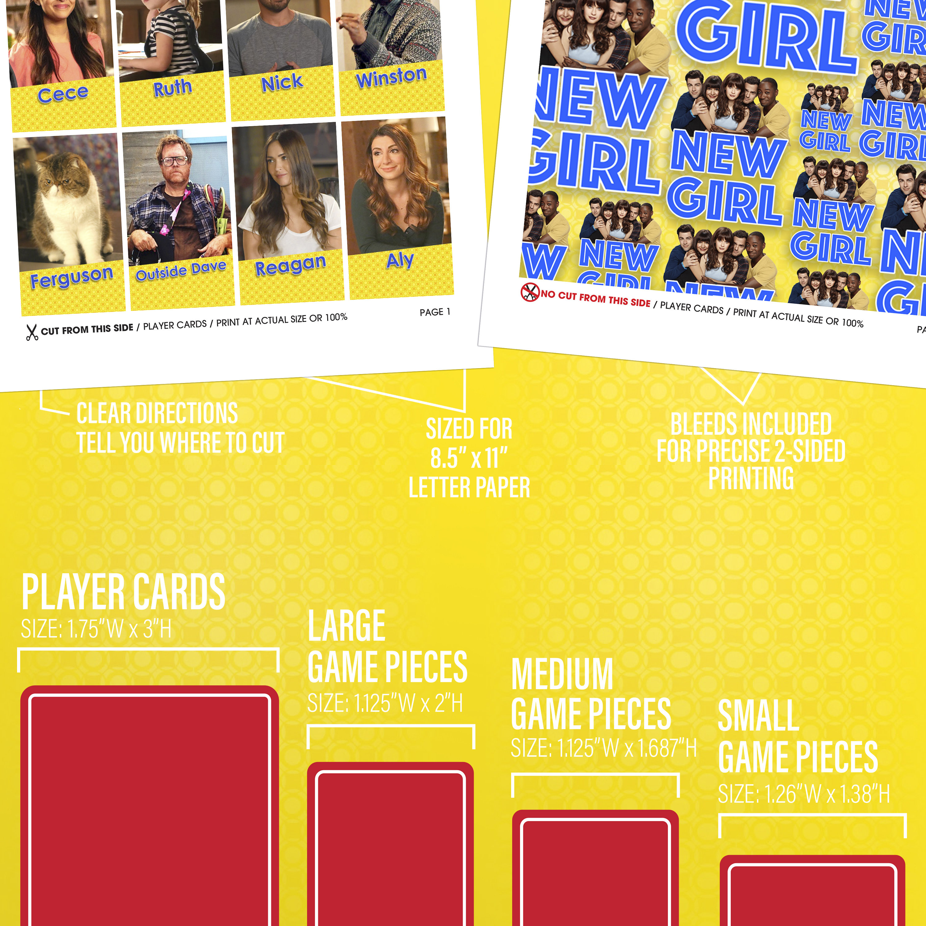 New Girl Guessing Game Digital Download New Girl Themed - Etsy