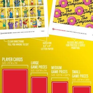 The Simpsons Guessing Game | Digital Download | Simpsons Themed Cards ...