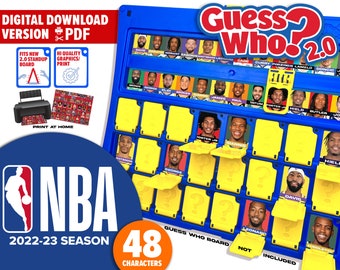 Guess Who Nba Players - Etsy