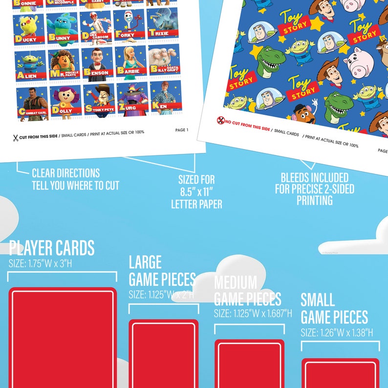 Toy Story Guessing Game Digital Download Toy Story Themed - Etsy