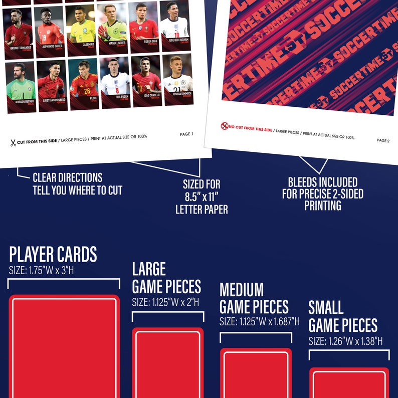 Soccer Time Guessing Game | Digital Download | Soccer Themed Cards You ...