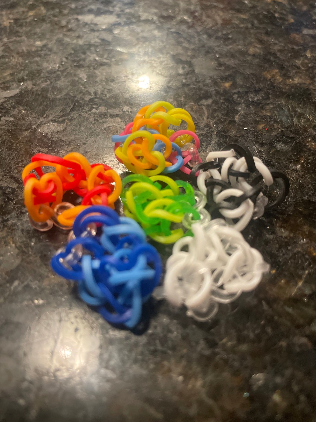 Rubber Band Rings - Etsy