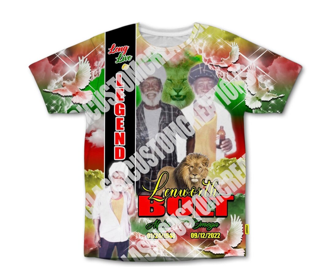 Custom 3D Sublimation Memorial T-shirts - Etsy