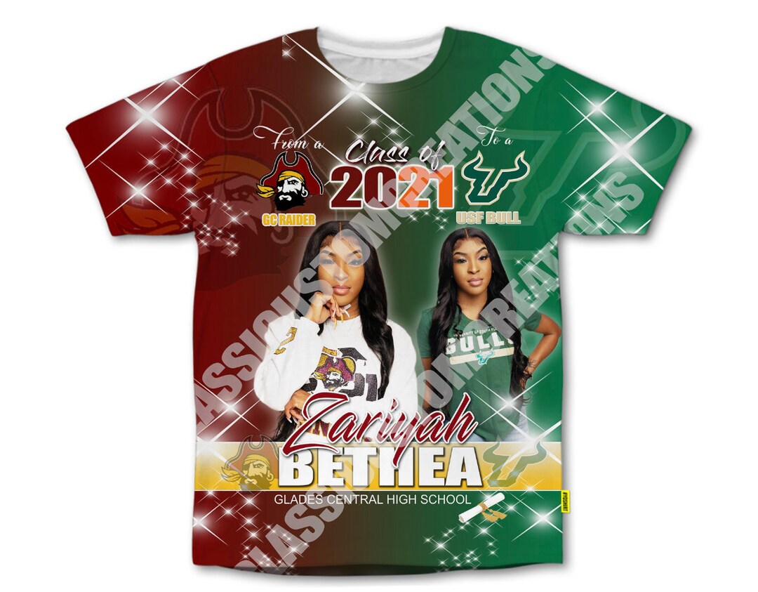 Custom 3D Sublimation Graduation T-shirts - Etsy