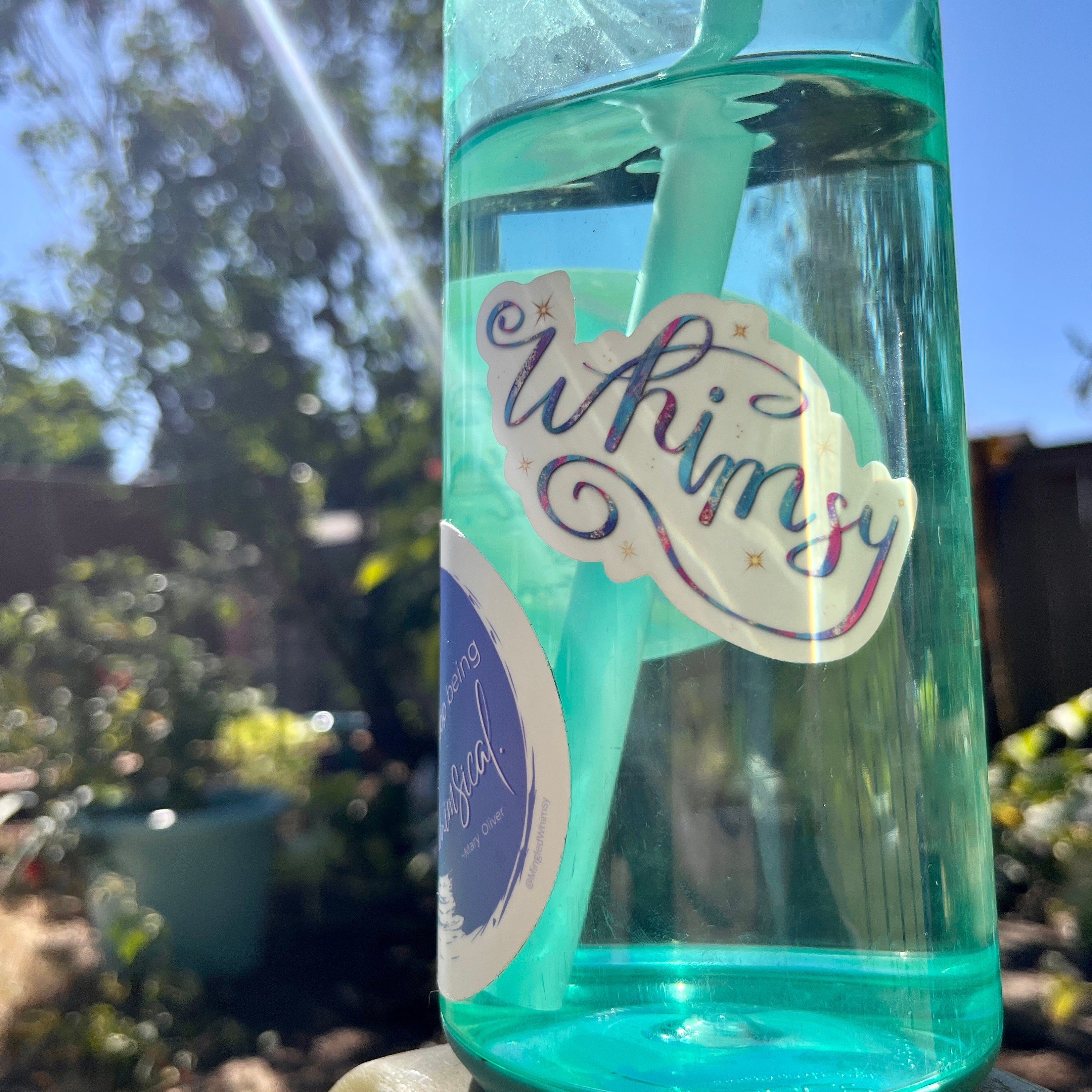 Whimsy 3 Vinyl Die-cut Sticker for Water Bottles - Etsy