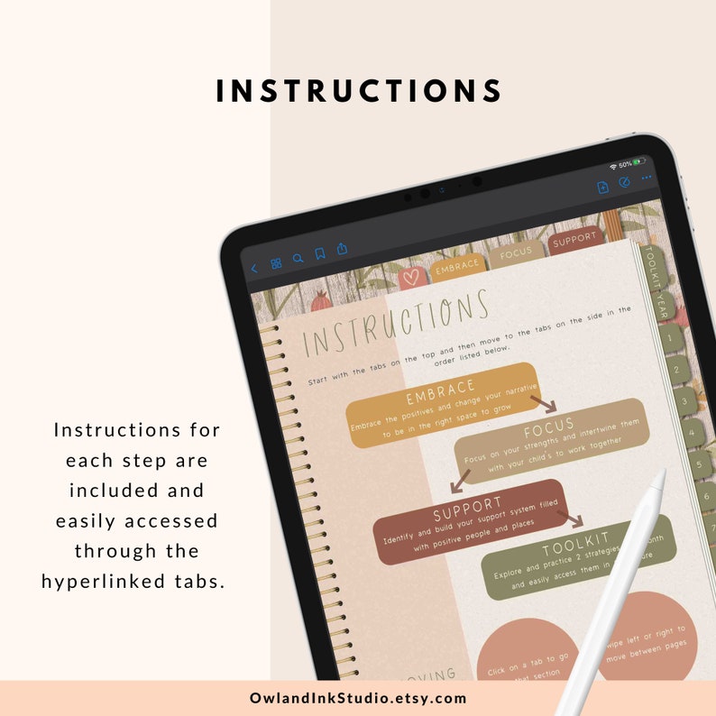 Parent Digital Self-help Journal Neurodiversity PDF Parent Support ...