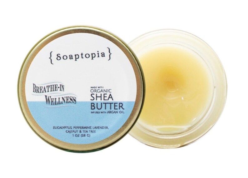 Organic Shea Butter - Soaptopia - Eucalyptus, Peppermint, Lavender ...