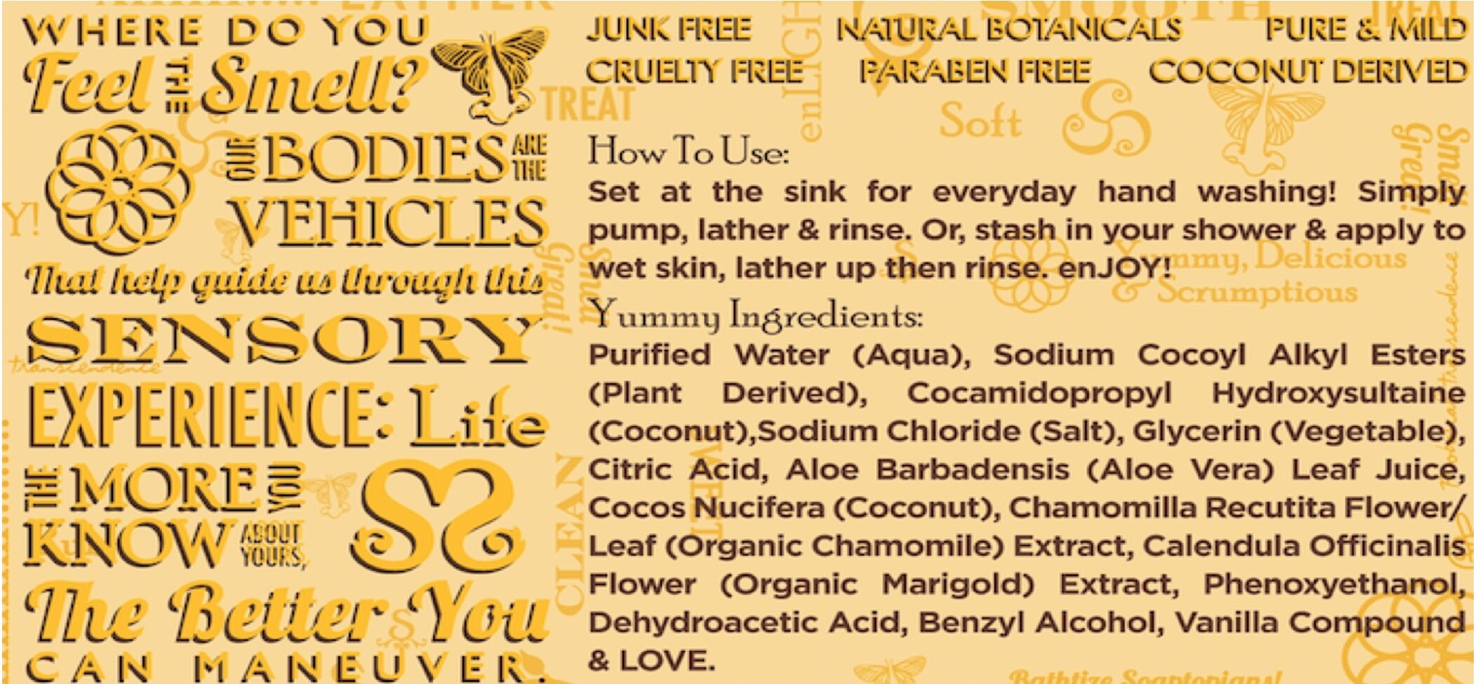 Vanilla Liquid Soap - Soaptopia - All Natural, Organic, Small Batch ...