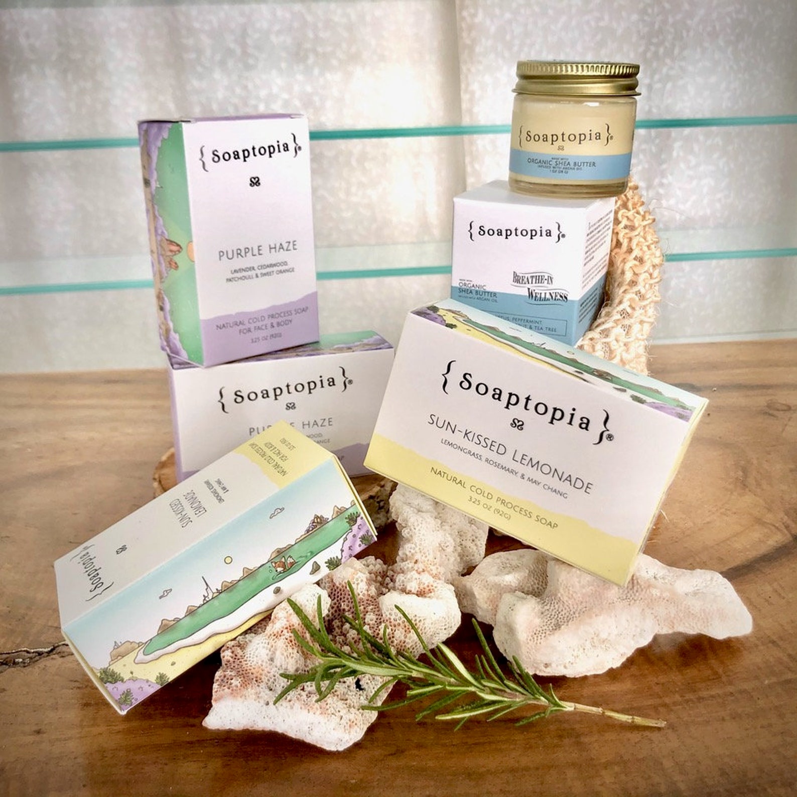 Deluxe Spa Gift Set - Soaptopia - All Natural, Organic, Small Batch ...