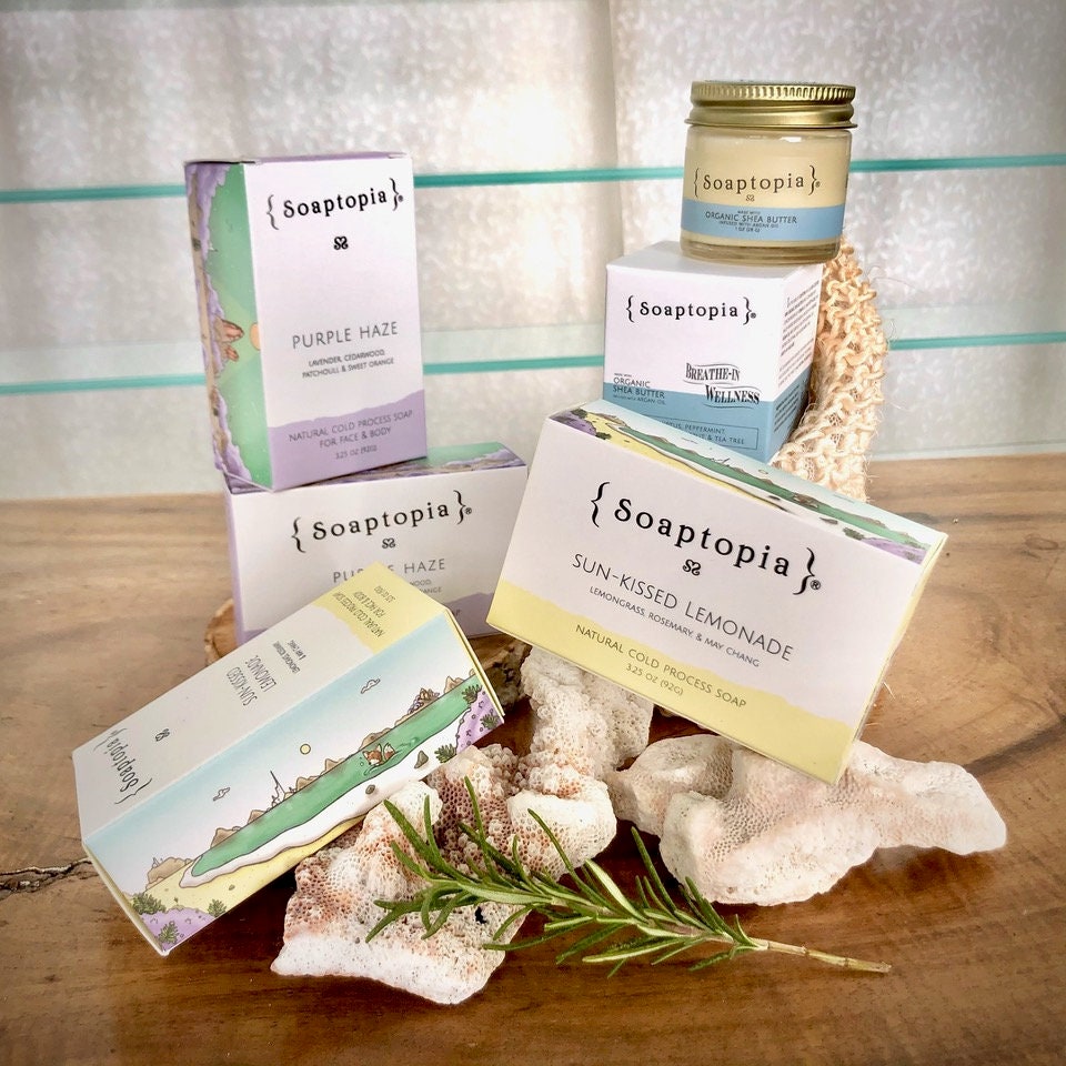 Relaxation Gift Set - Soaptopia - All Natural, Organic, Small Batch ...