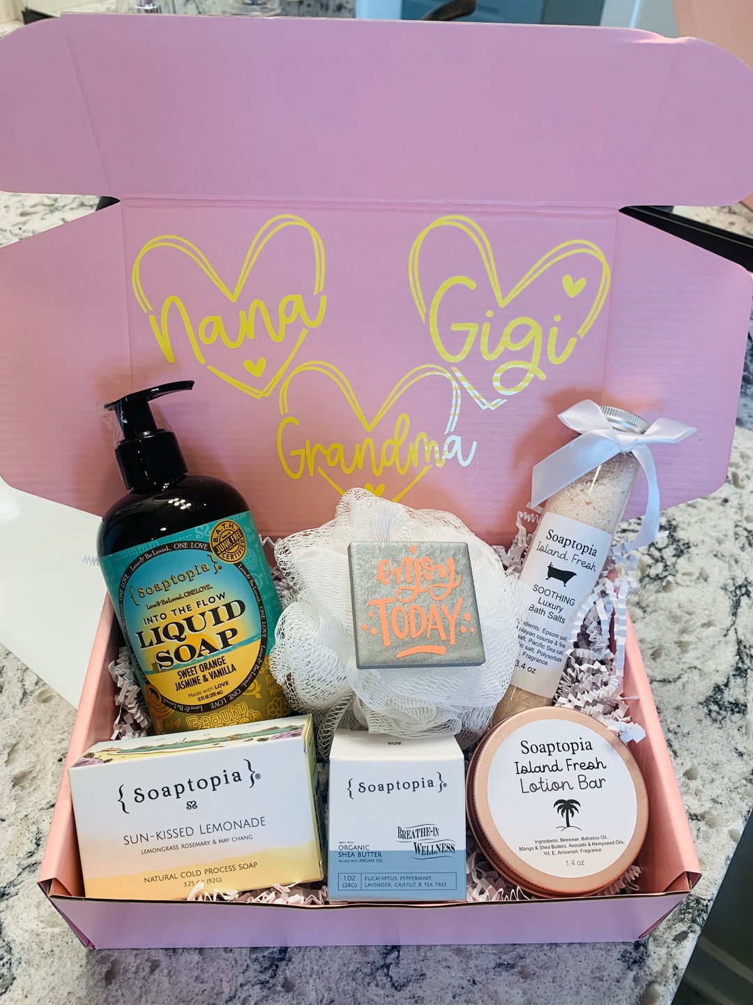 Island Fresh Grandma/nana/gigi Gift Box - Etsy