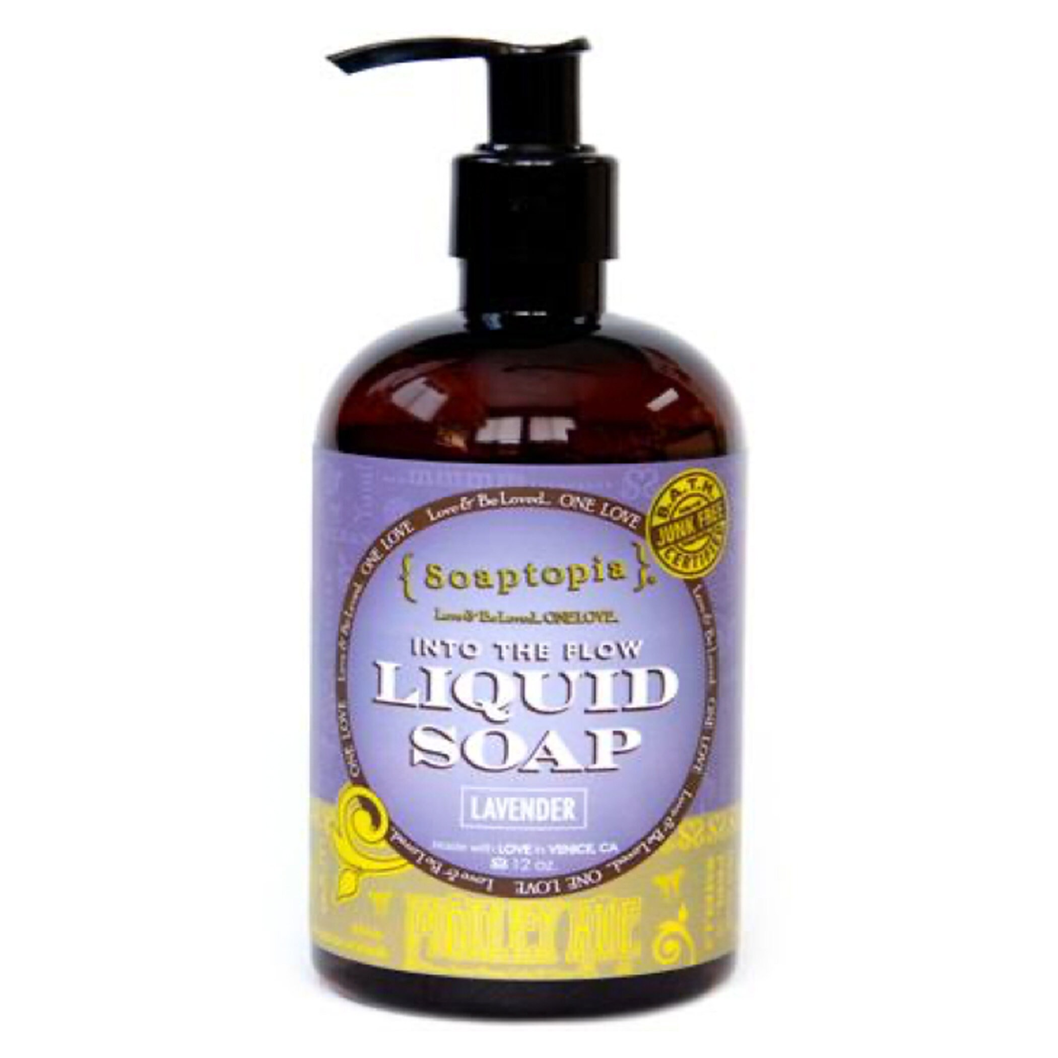 Lavender Liquid Soap - Soaptopia - All Natural, Organic, Small Batch ...