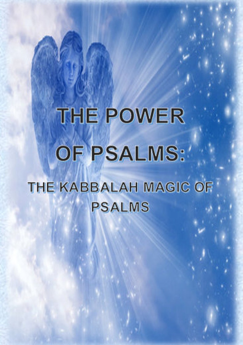 The Power and Magic of Psalms, the Kabbalah Magic of Psalms - Etsy