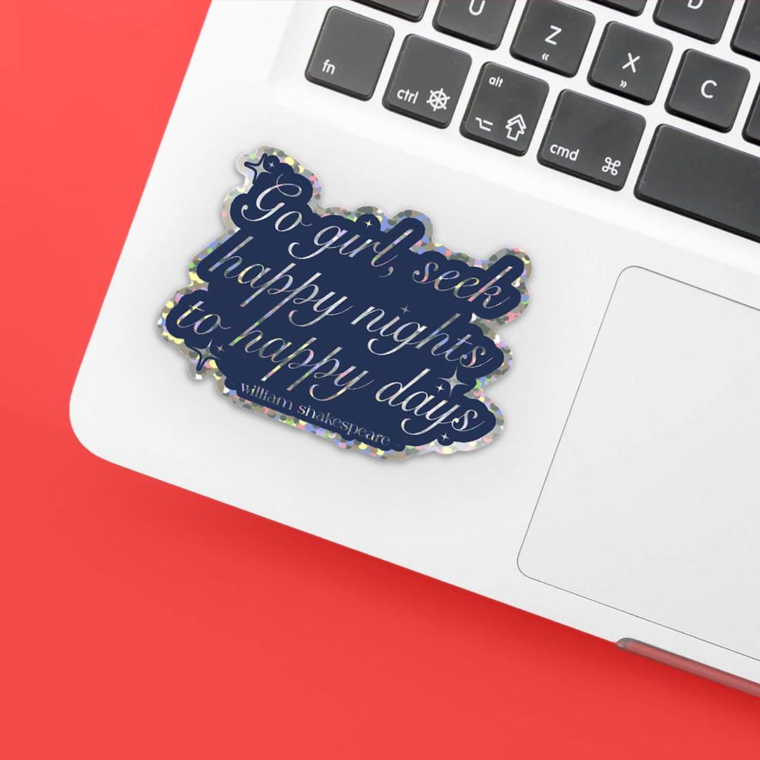 Shakespeare Quote Sticker - Etsy