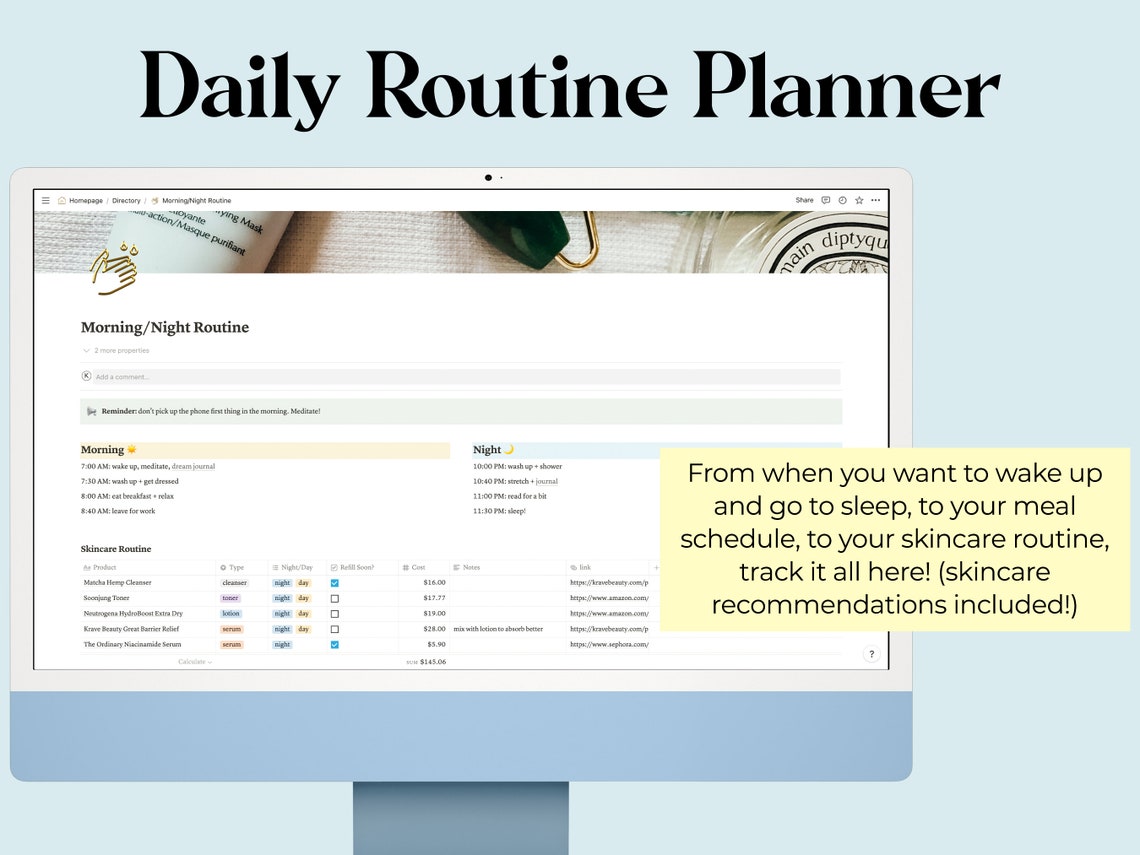 Student Notion Template College Notion Template Assignment - Etsy