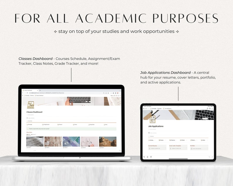 Student Notion Template, College Notion Template, Assignment Tracker ... Student Notion Template, College Notion Template, Assignment Tracker ...