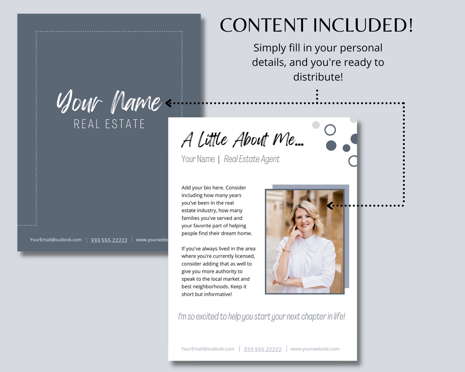 New Client Welcome Packet Template for Realtors Buyer's Guide, Wish ...
