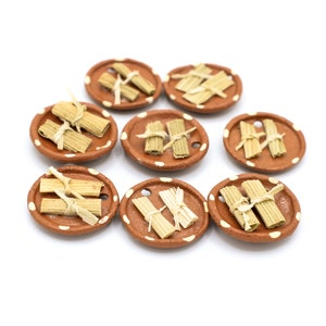 Mini Tamale Plate Miniature Altar Food Dia De Los Muerto Decor, Mexican ...
