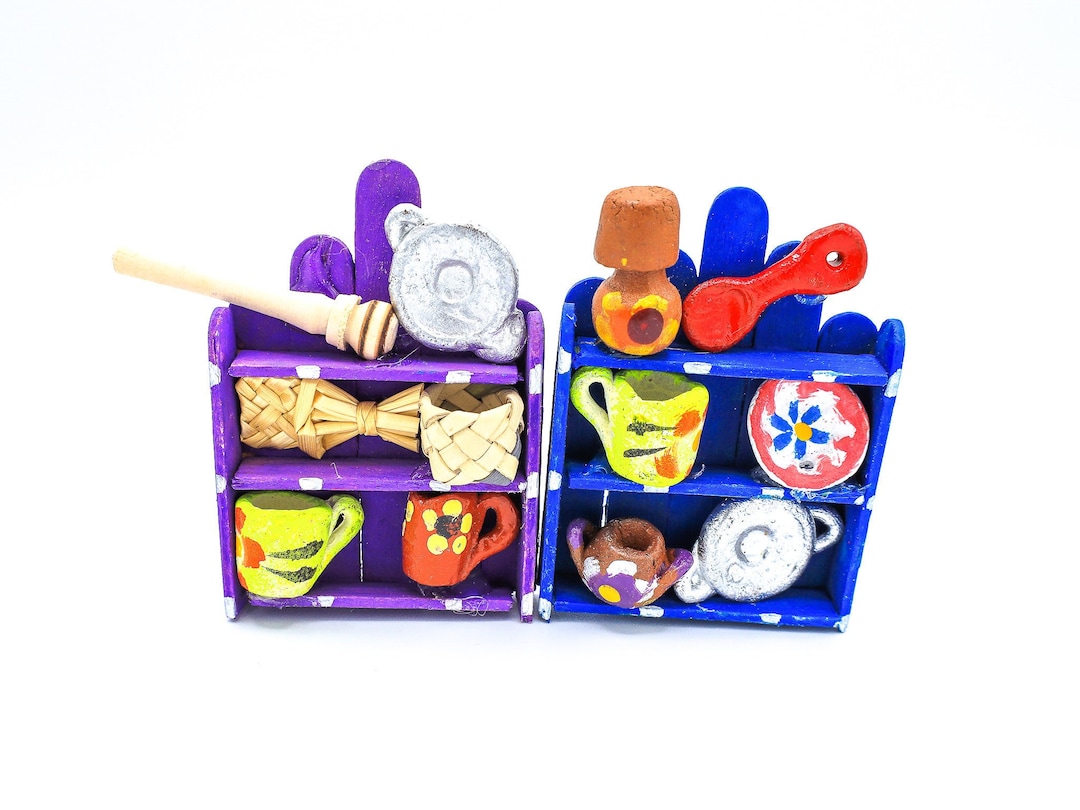 Mexican Miniature Kitchen Traditional Trastero Trasterito De - Etsy
