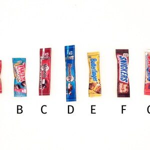 Miniature Chocolate Bars, Mini Christmas Candy, Dollhouse Miniature ...