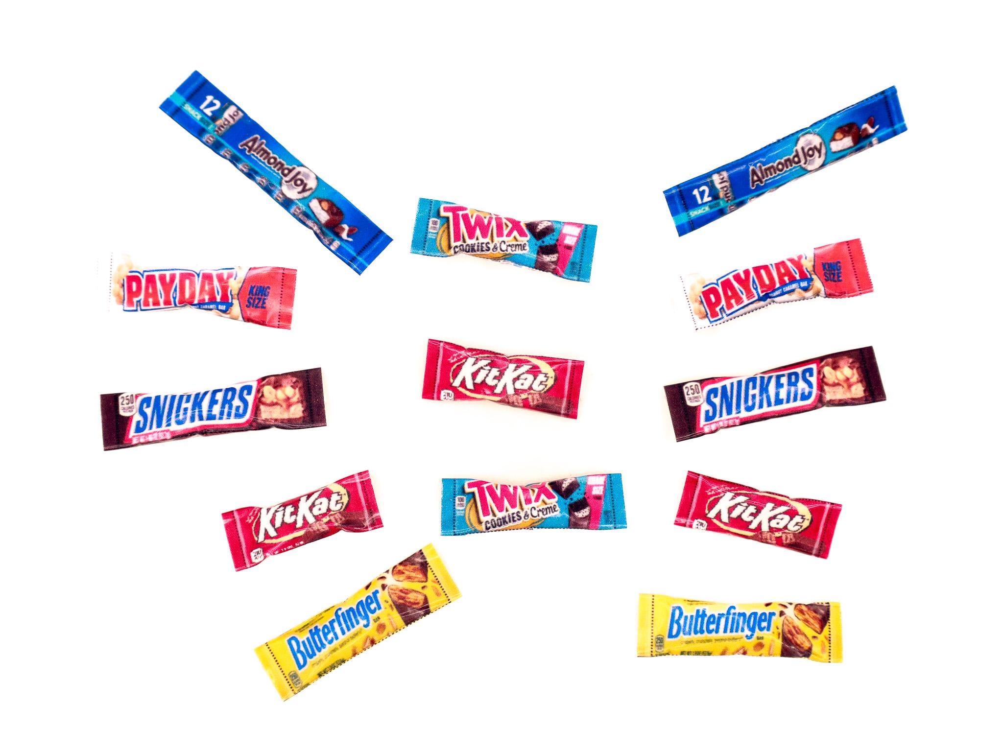 Miniature Chocolate Bars, Mini Christmas Candy, Dollhouse Miniature ...