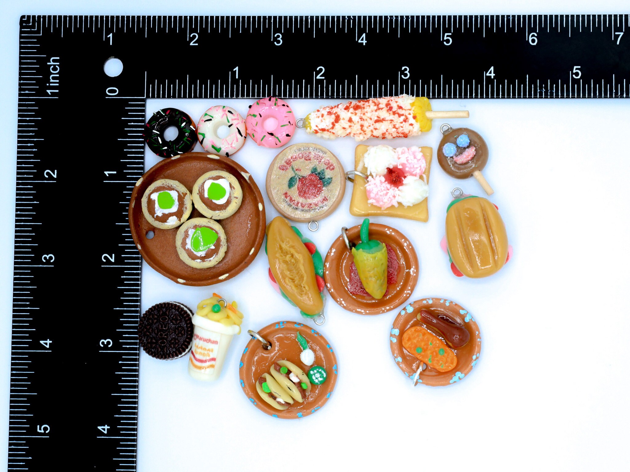 Miniature Altar Food Dia De Los Muerto Decor Mexican Food - Etsy