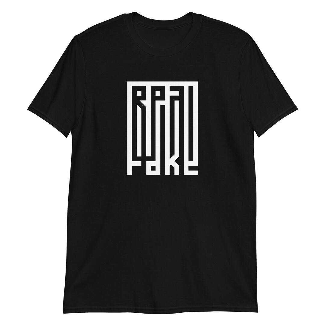 Real Fake Trippy Typography - Unisex T-shirt - Etsy