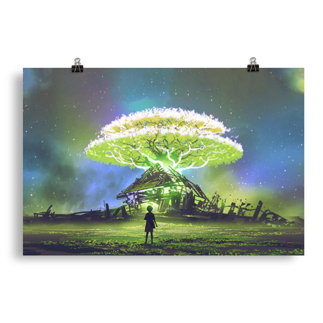 Growing From the Ruins Poster - Etsy