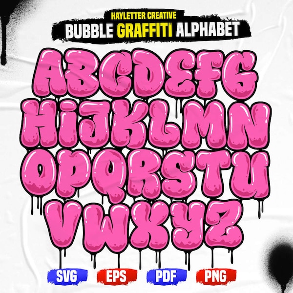 Graffiti Alphabet - Etsy UK