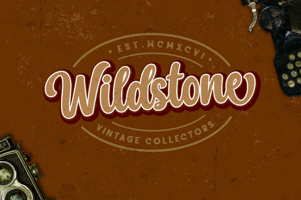 Mighty Sunday Font Crafty Font Retro Font Script Font - Etsy