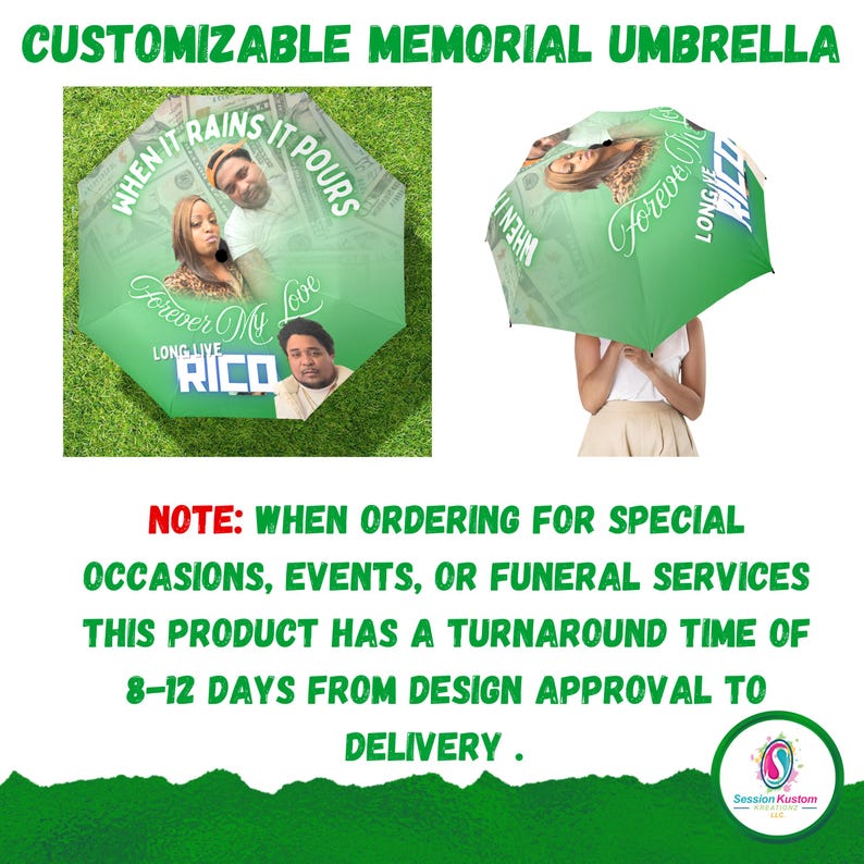 Customizable Umbrella – Personalized Photo Umbrella, Unique Gifts ...