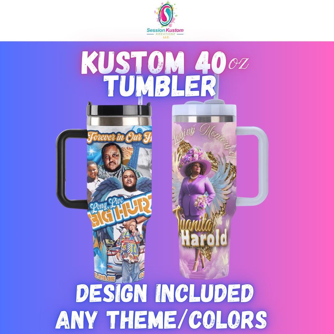 Personalized Memorial Tumbler | Customizable RIP Design for Tumblers ...