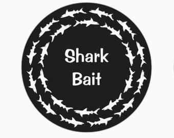 Shark Bait Sticker - Etsy