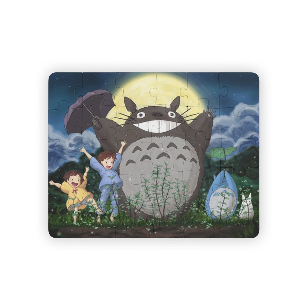 Whimsical Kids' Puzzle, 30-piece Totoro Adventure, Fun Family Activity ...