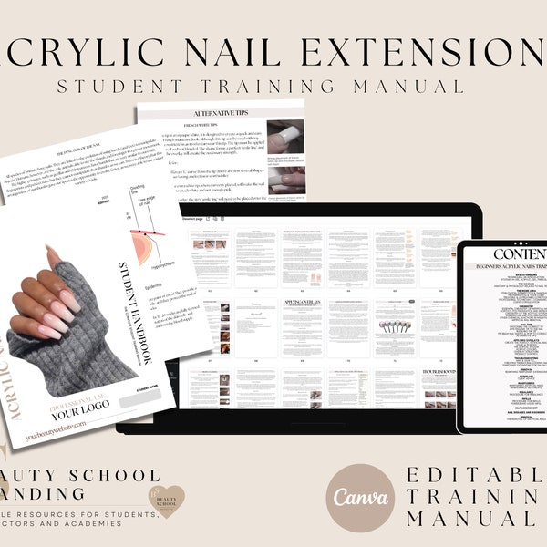 Acrylic Nails Etsy