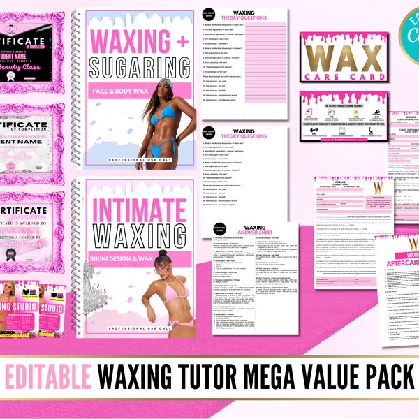 Intimate Waxing Training Manual - Etsy UK