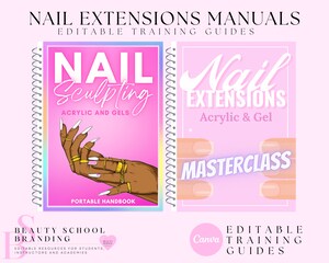 Become A Nail Tech Beginners Step by Step Visual Guide. - Etsy Canada