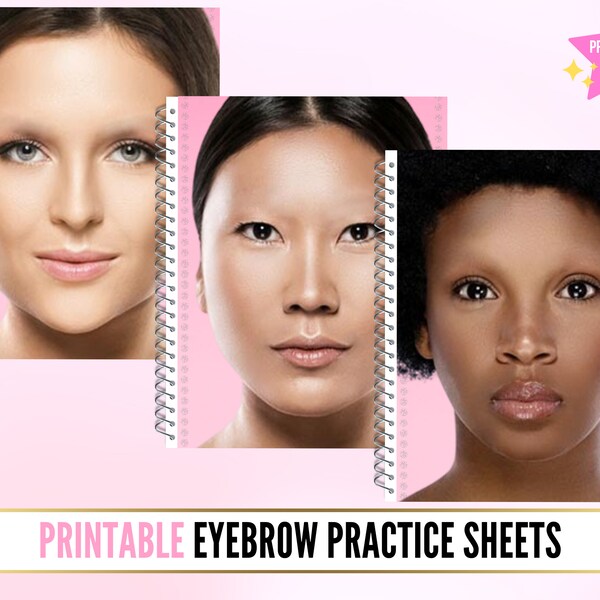 Eyebrow Mapping Flyer - Etsy