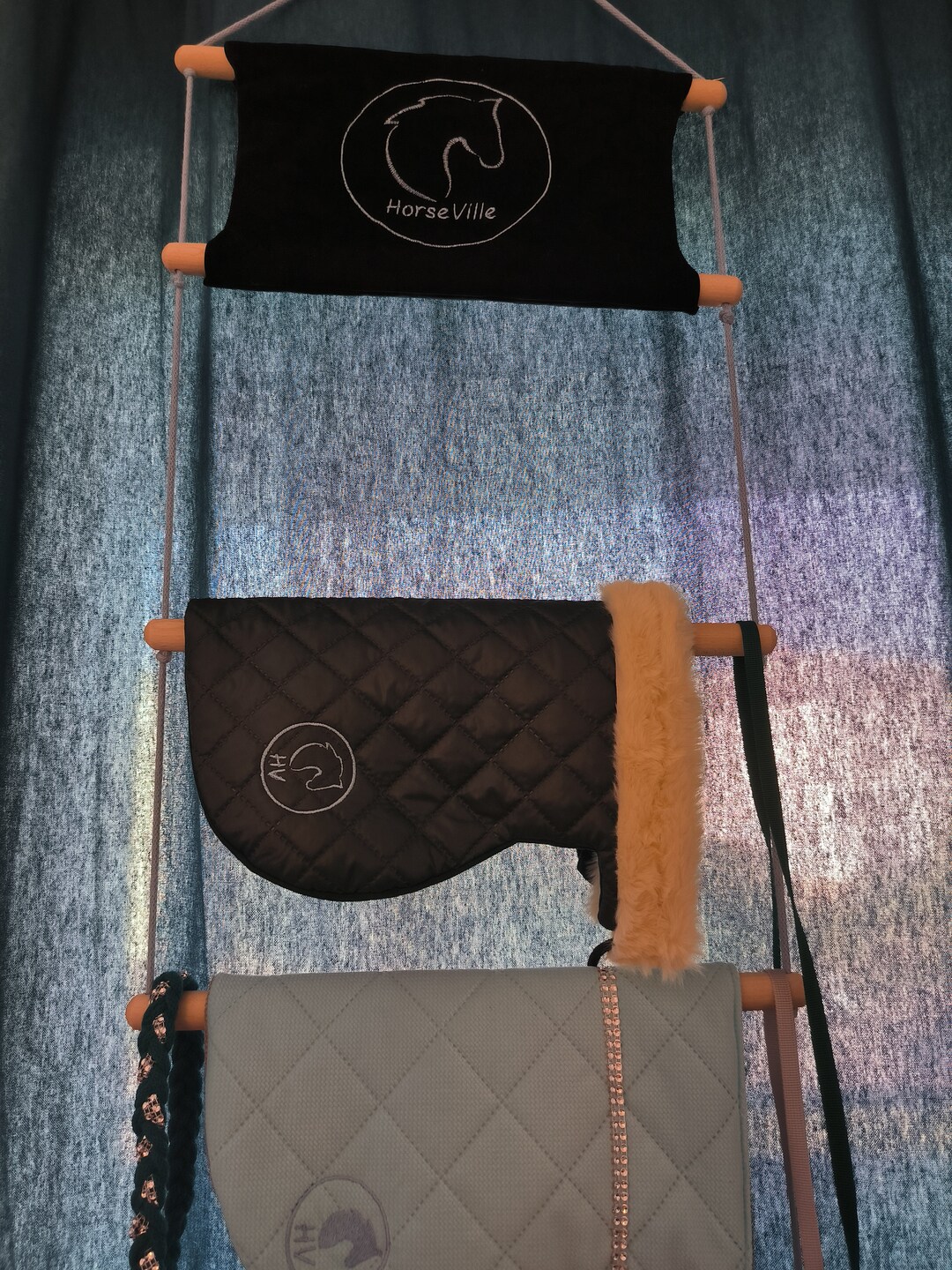 Wooden Hanger for Blankets and Accessories for Hobby Horses - Etsy