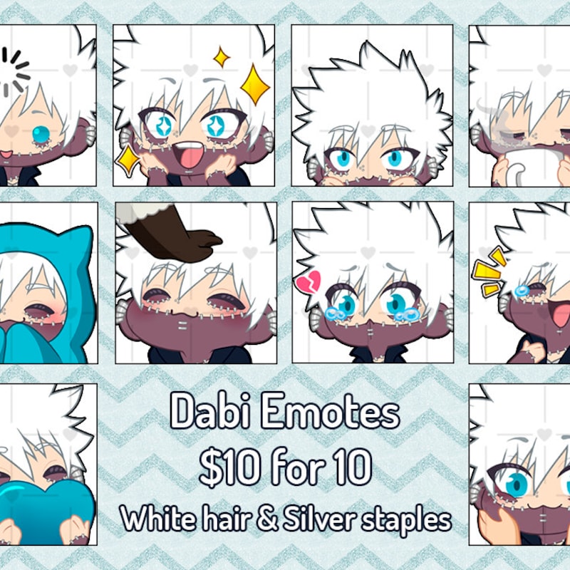 Mha Sticker Dabi - Etsy