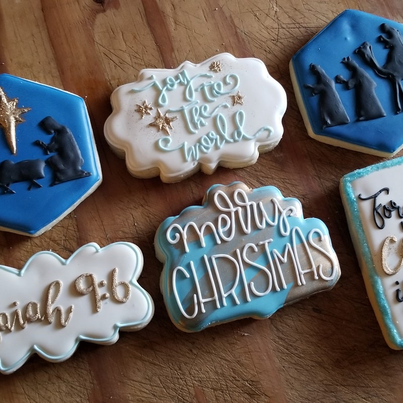 Decorated Sugar Cookies - Etsy