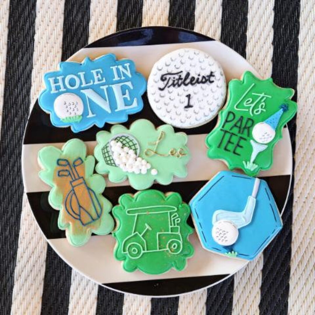 Gold Par-tee Inspired Decorated Sugar Cookies - Etsy