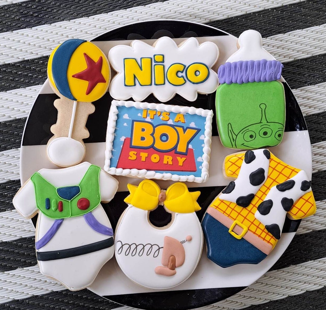 It's a Boy Story Inspired Decorated Sugar Cookies - Etsy