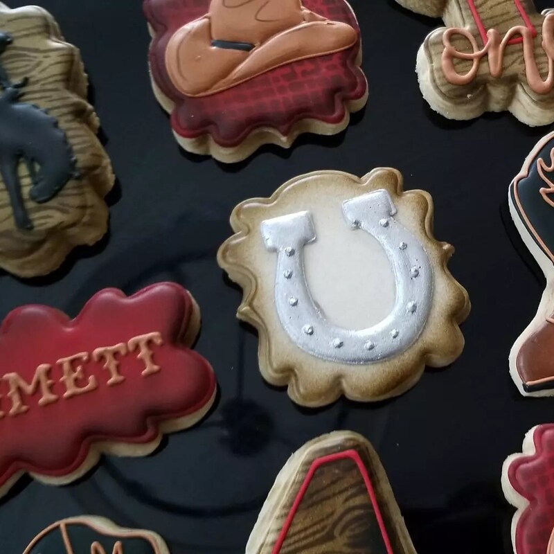 Western Theme Cookies - Etsy