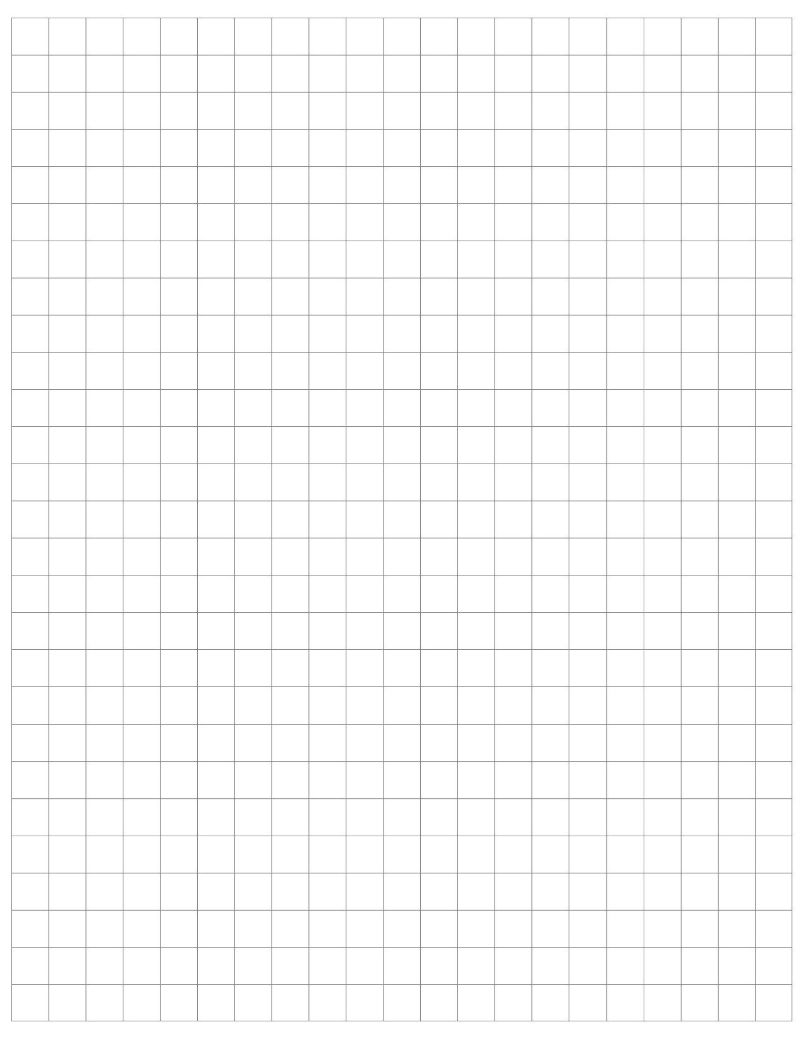 Perfectly Scaled and Precise Printable Graph Paper - One Centimeter ...