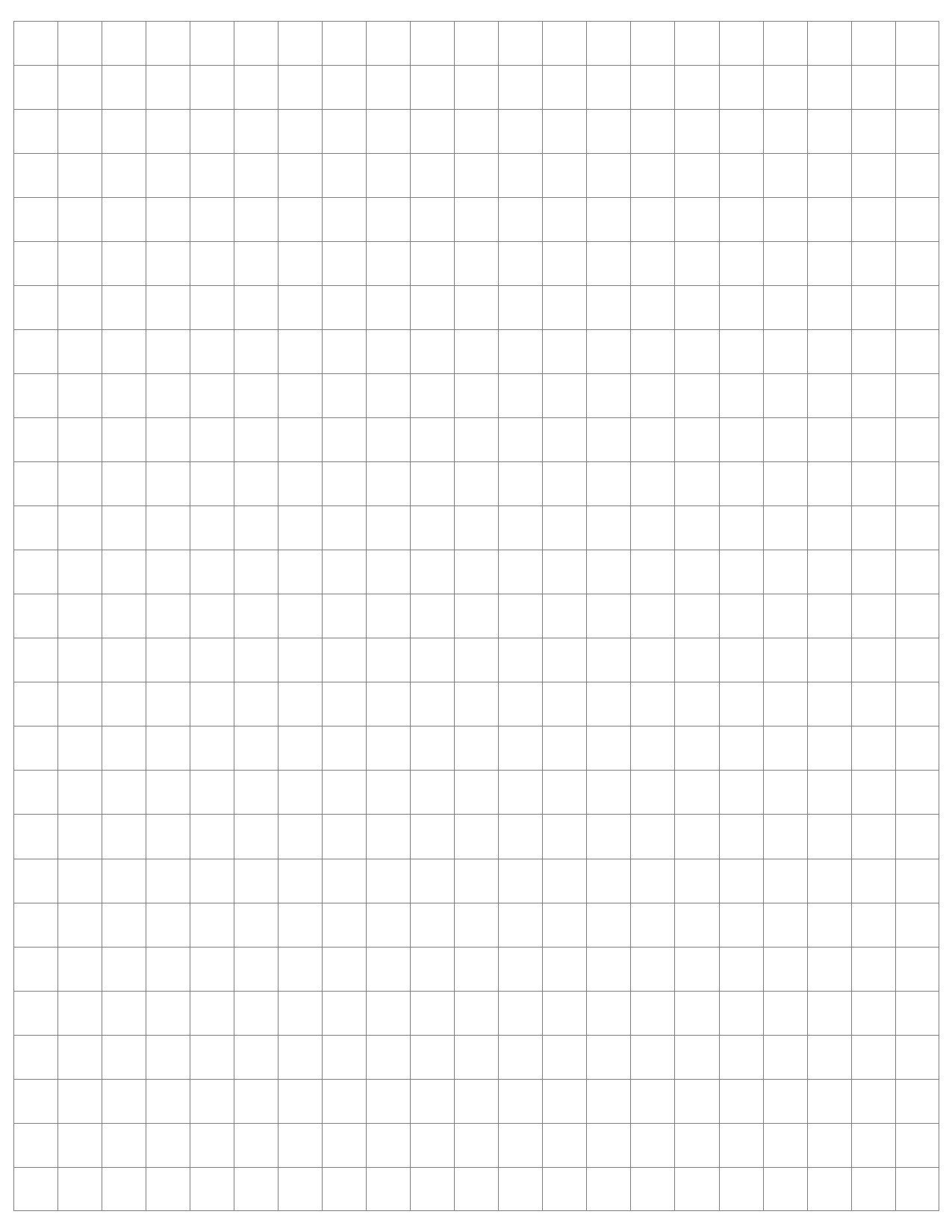 Perfectly Scaled and Precise Printable Graph Paper - One Centimeter ...