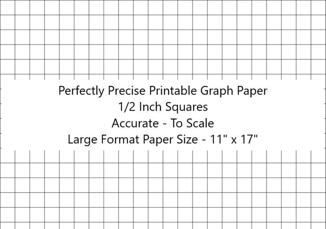 Perfectly Scaled and Precise Printable Graph Paper for Weaving Patterns ...